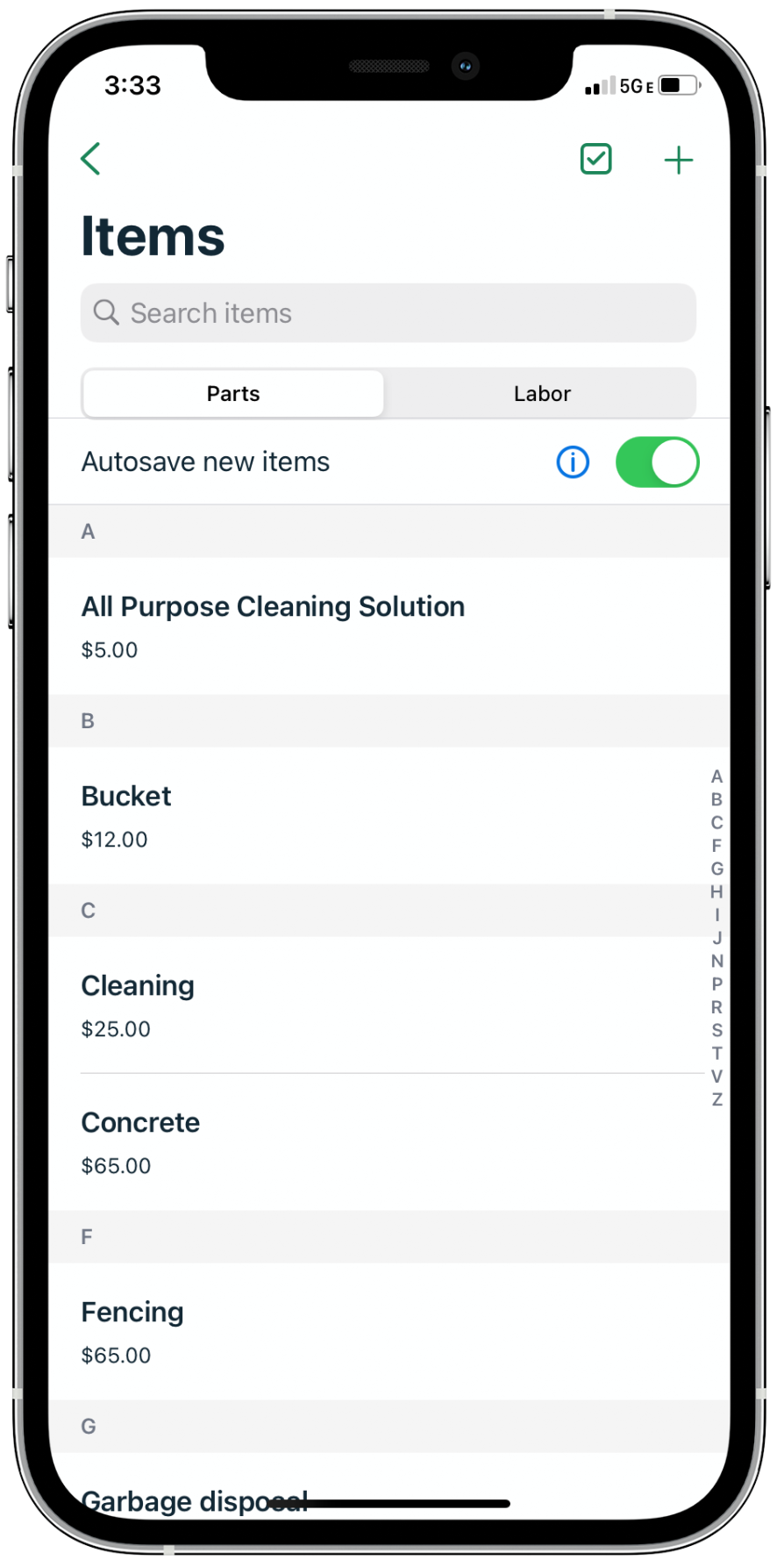 Add an Item to Items List – Invoice2go Support - Contact us, we're here ...